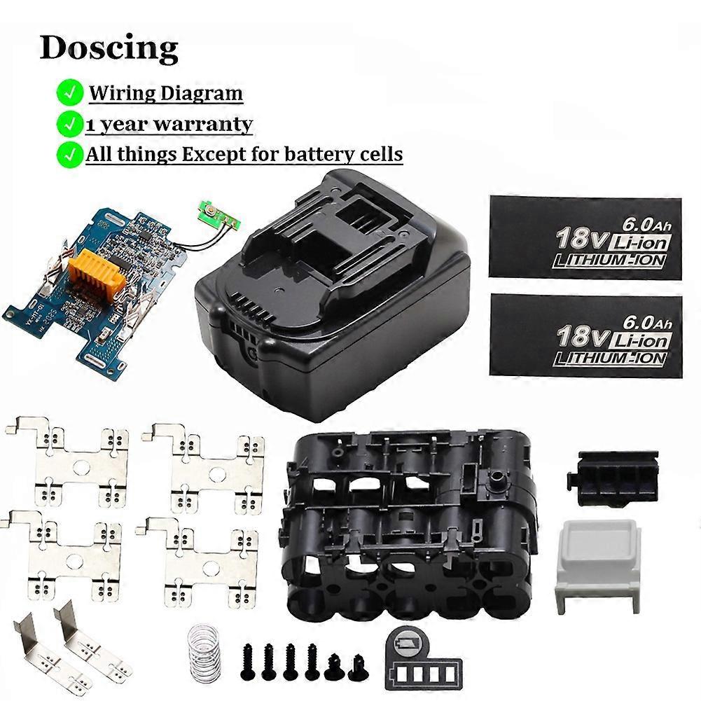 Plastic Case Charging Protection Circuit Board PCB for 18V Battery ...