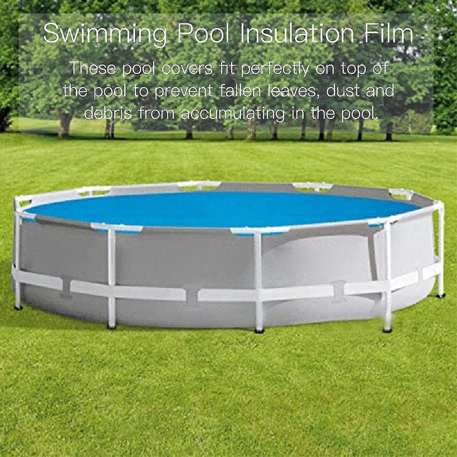 Swimming Pool Cover, UV Bubble Insulation Film Swimming Pool Cover ...