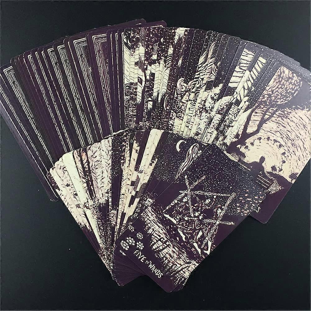 78Pcs/Set Tarot Cards, Fate Forecasting Cards Game Set, Vintage ...