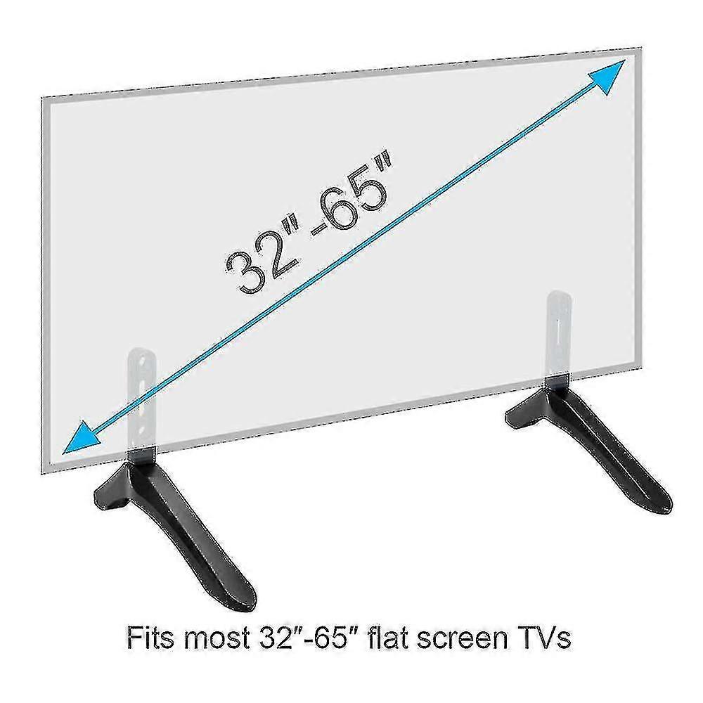 TV Base Pedestal Stand for Flat Screen TVs | Fruugo UK