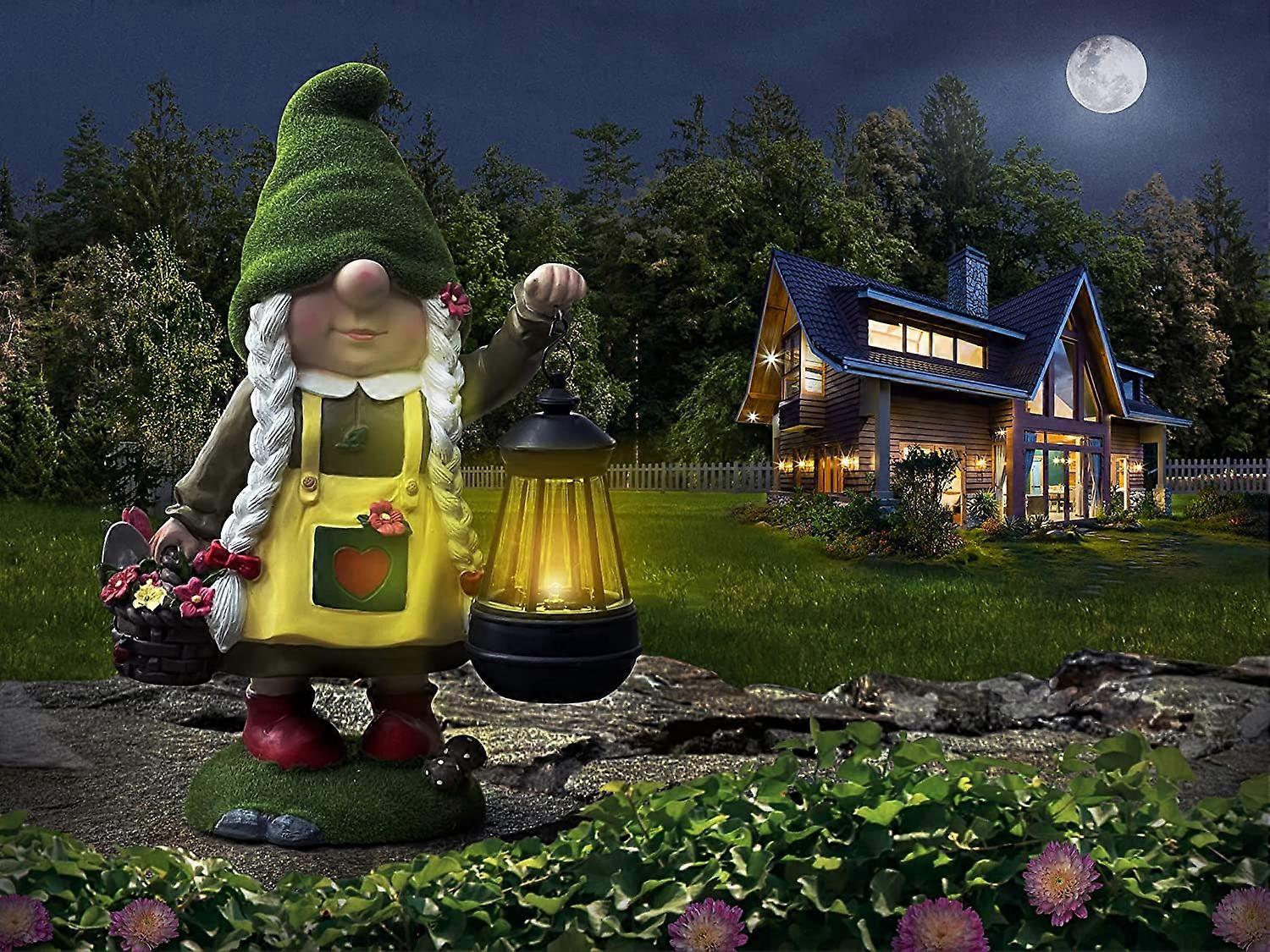 Gnomes Garden Gnomes Lady - Garden Sculptures | Fruugo UK