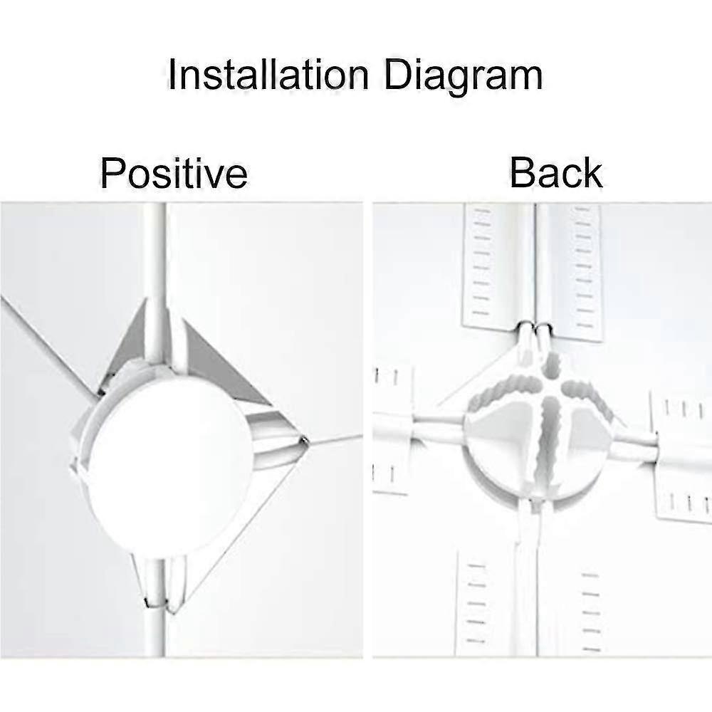 40Pcs Wire Cube Storage Black Plastic Cube Connectors C&C Grid ...