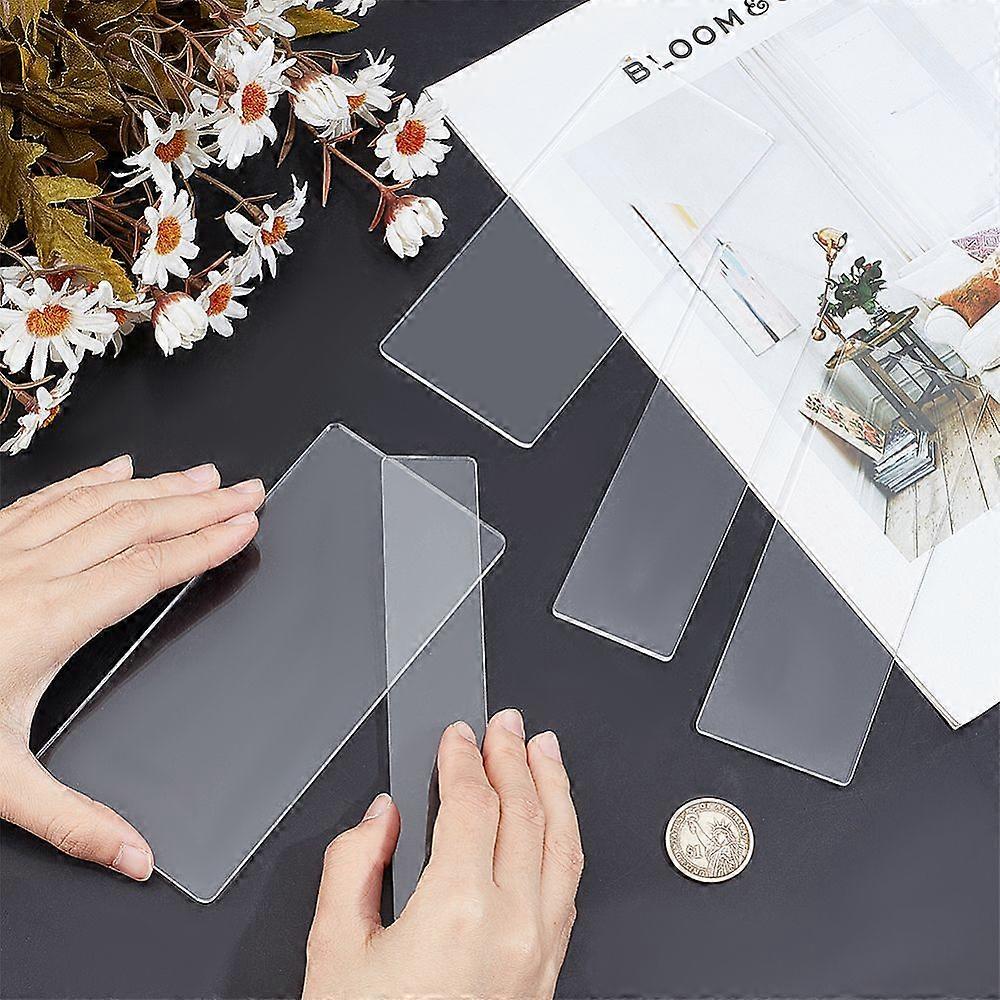 5 Sizes Clear Acrylic Sheets 2.5/3mm Thick Transparent Perspex Sheets ...