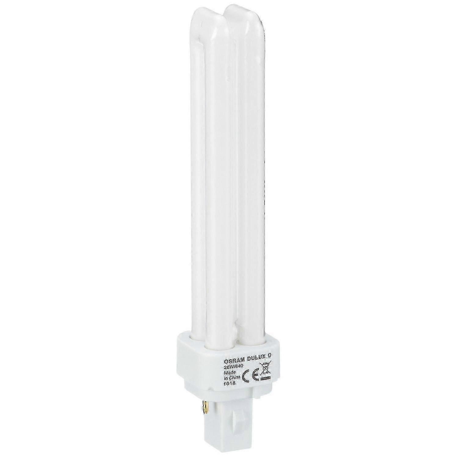 Dulux D 26w 840 Cool White G24d-3 (4000k) Compact Fluorescent Lamp ...