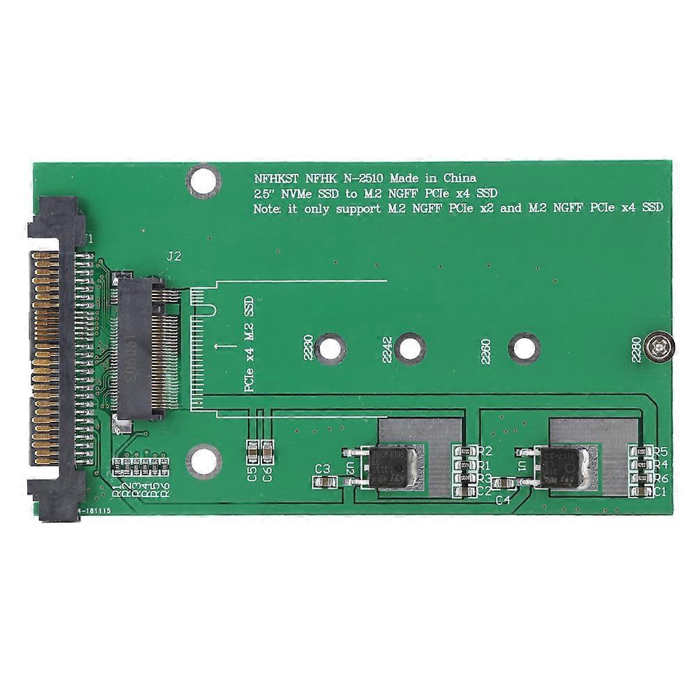 NVME to NGFF M-key Converter Extender Card U.2 to M.2 SFF 8639 PCI-E ...