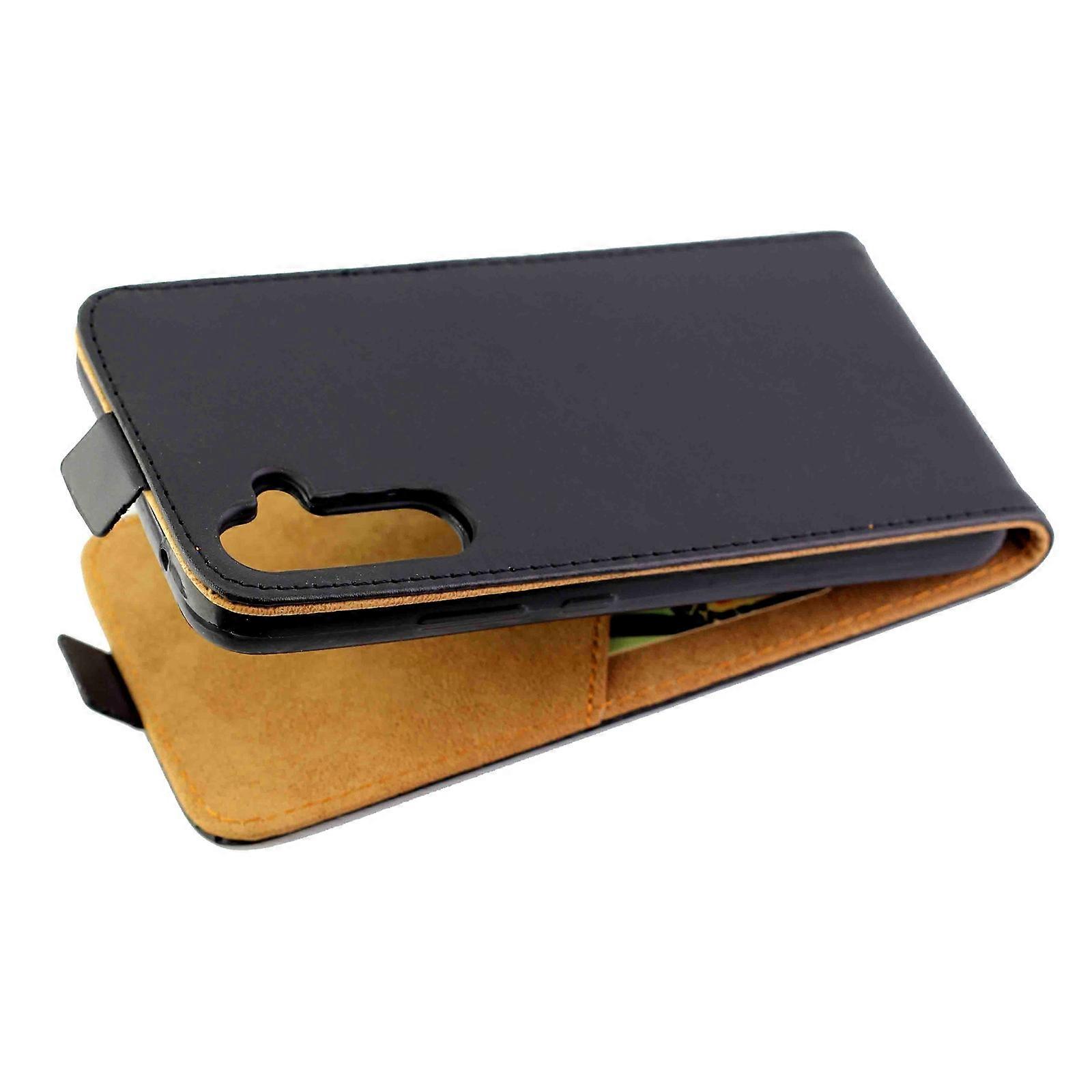 Vertical Flip Leather Case with Card Slot | Fruugo UK