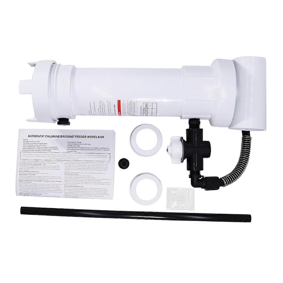 R171096 Upgraded 320 Pool Automatic Chlorine/Bromine Inline Feeder For ...