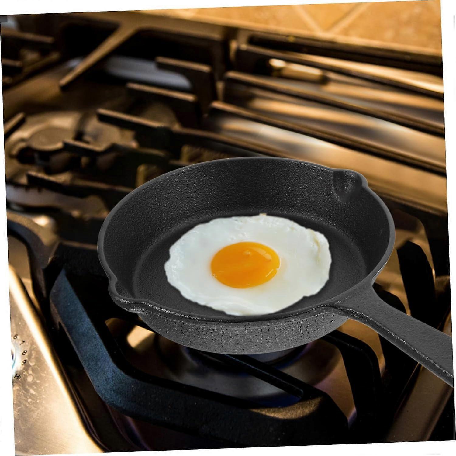 Cast Iron Pan NonStick Pan Egg Pan Breakfast Pan Cast Pan for Eggs Small Pan Frying Small Pan ...