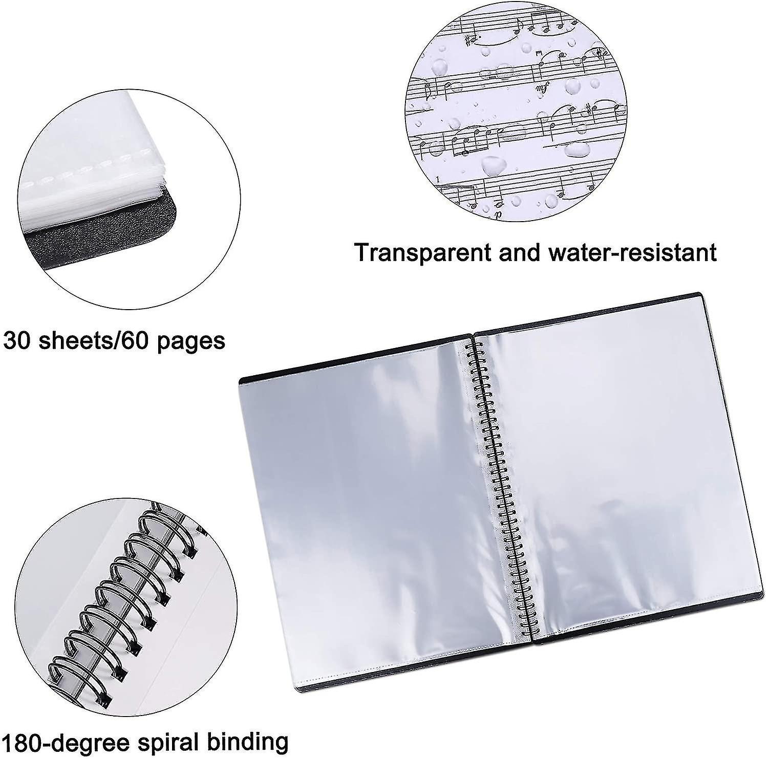 Music Folder For Sheet Music While Playing A4 Size Paper Documents ...