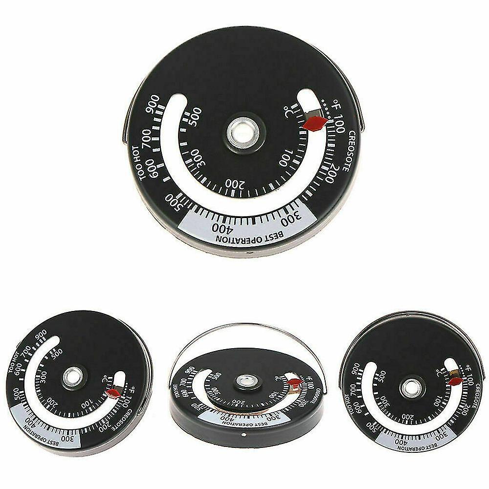 Magnetic Stove Thermometer Wood Stove Thermometer Fire Stove Pipe ...