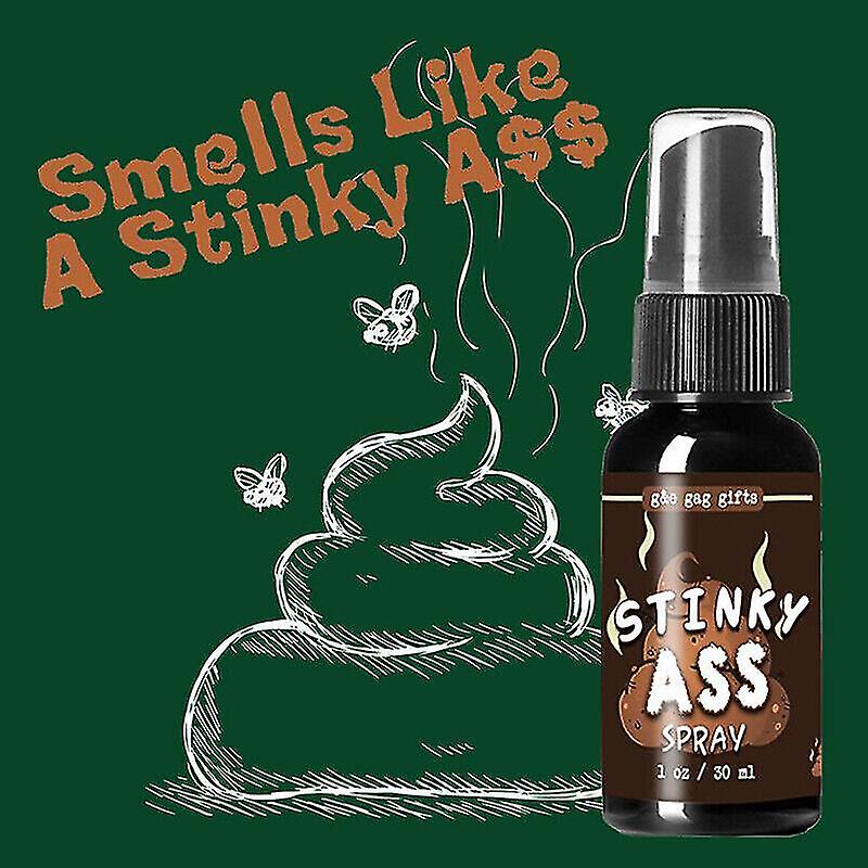 30ml Fart Spray Can Stink Bomb Smelly Stinky Gas Crap Gag Prank Joke ...