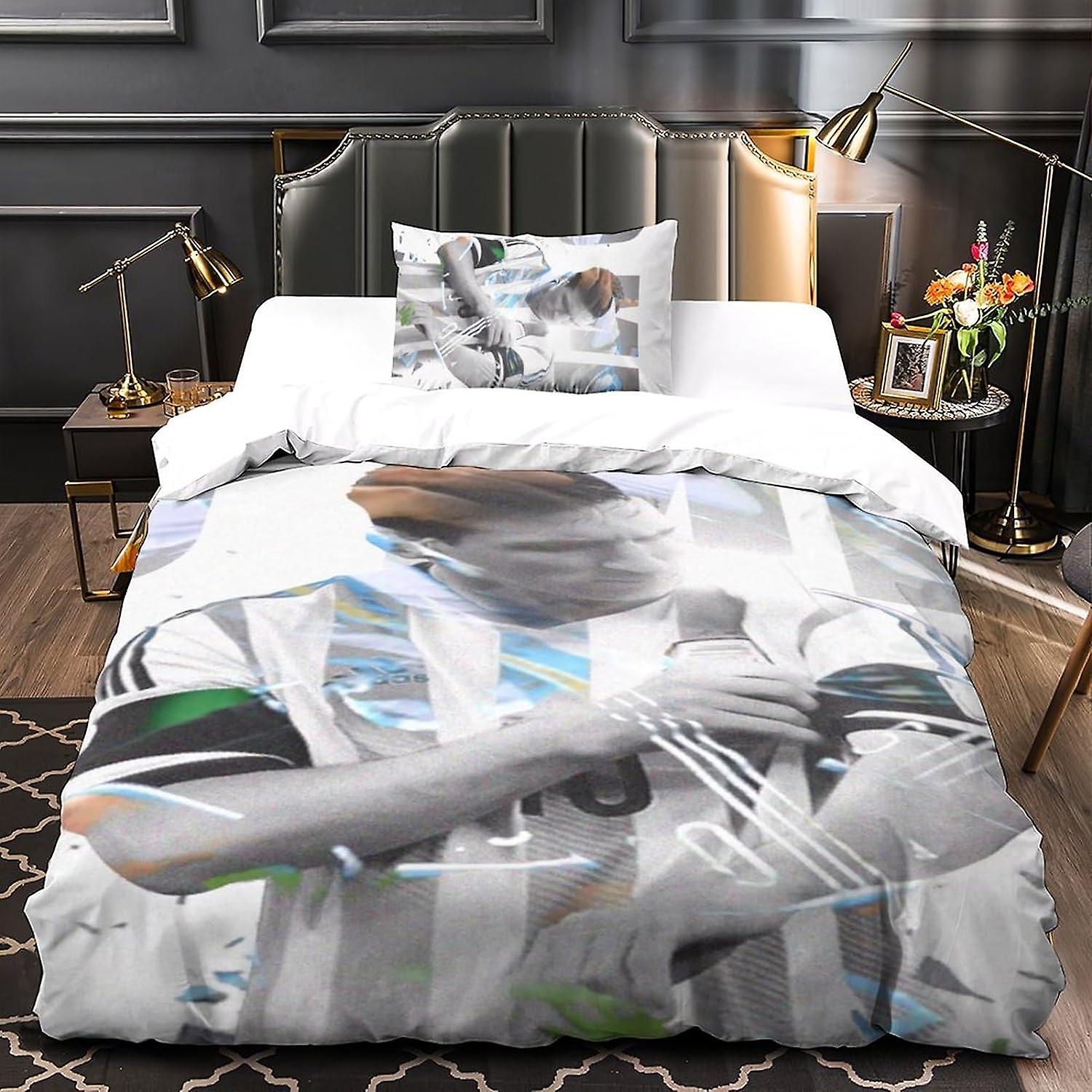 PGtaa Lionel Messi Bedding Sets Duvet Cover Football Star Bed Set ...