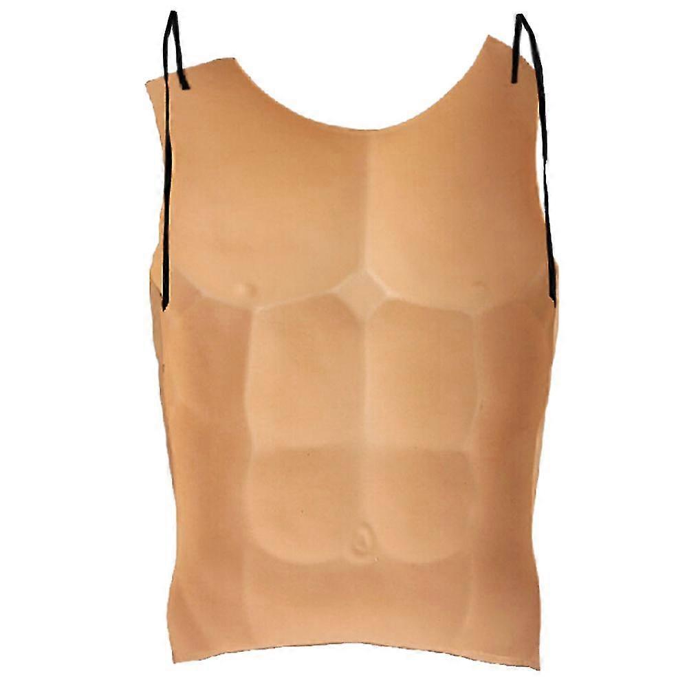 Prom Suit Men Costume Props Costume Silicone Abdominal Muscles Costume ...