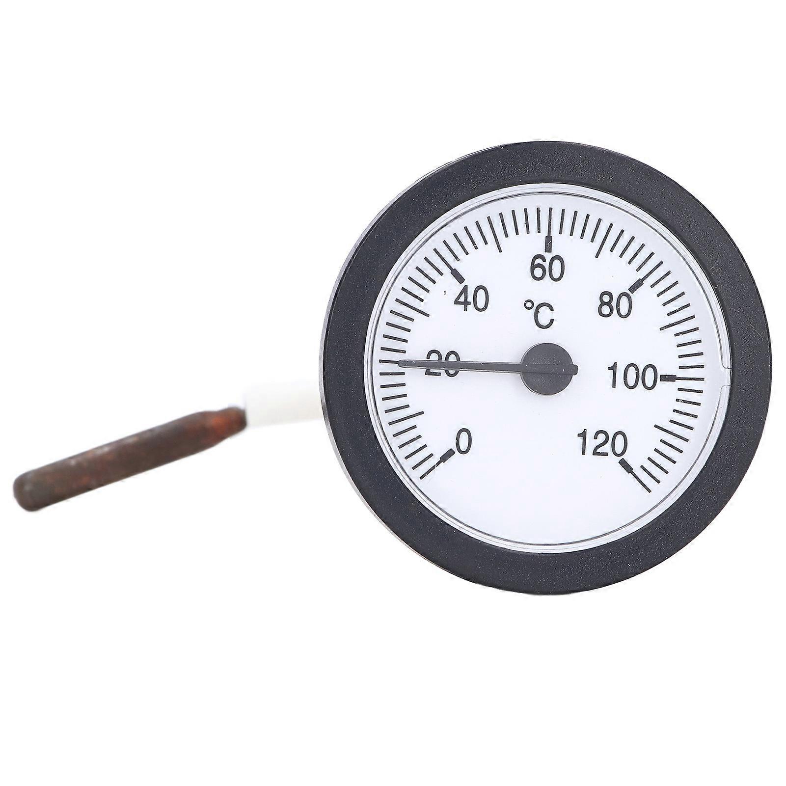 Dial Thermometer 0120C Measuring Range Copper Sensor Clear Temperature ...