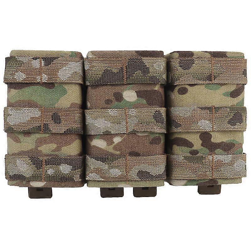 Tactical Triple Magazine Pouch For 556mm with Hard Insert Carrier Quick ...