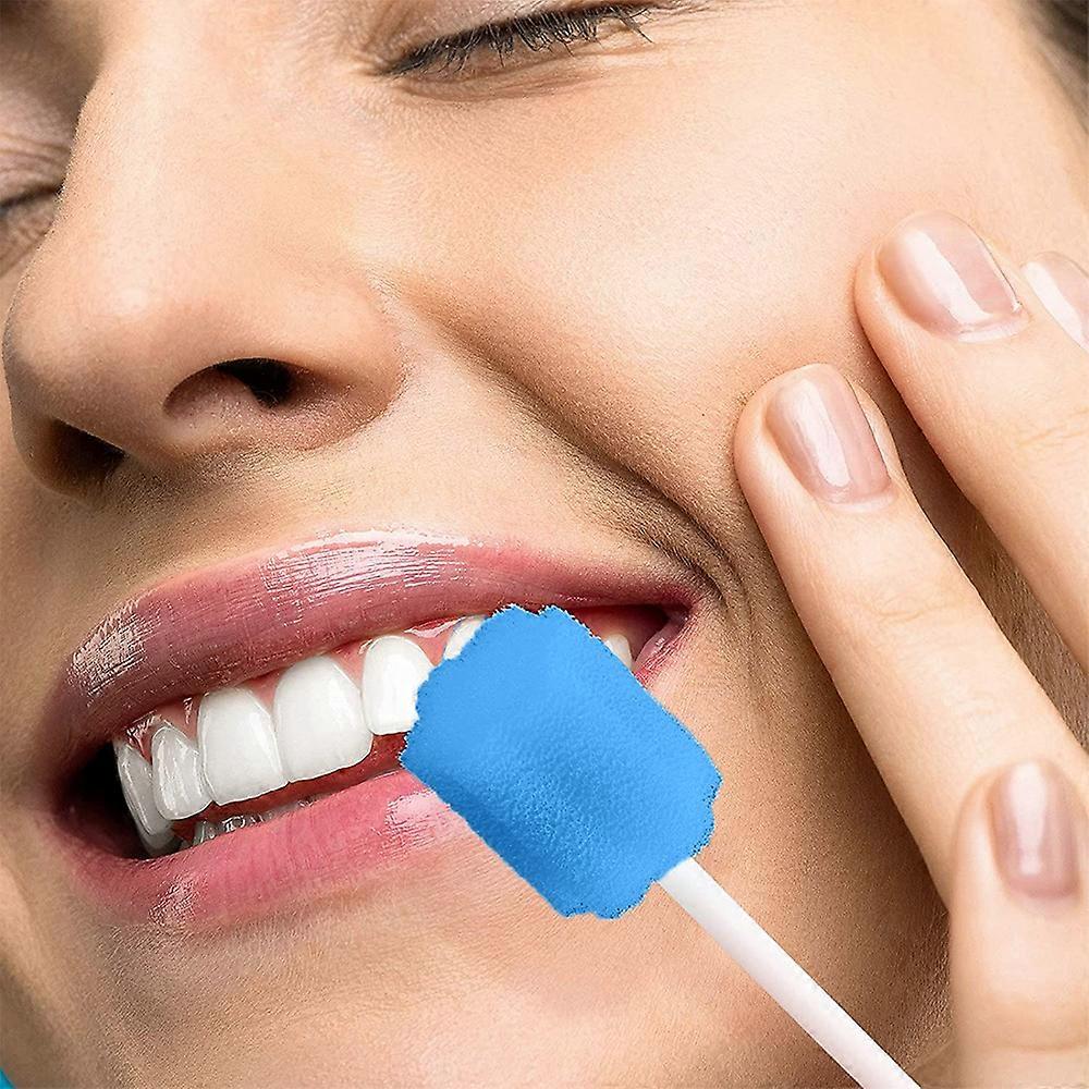 Tiwala 100 Pcs Oral Sponge Sterile Oral Sponge Oral Care Sponge Oral ...