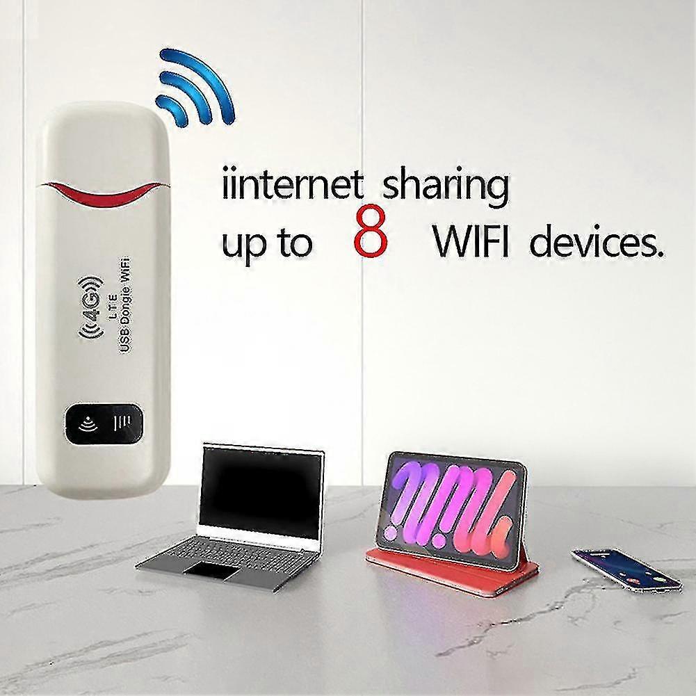 4G LTE Wireless USB Dongle Mobile Hotspot 150Mbps Modem Stick Sim Card Mobile Broadband Mini 4G ...