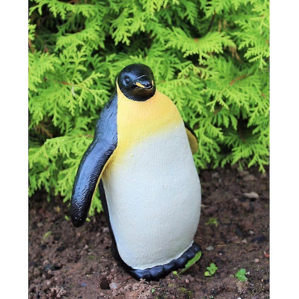 Plastic Penguin Lawn Figurine Simulation Garden Ornaments Yard ...