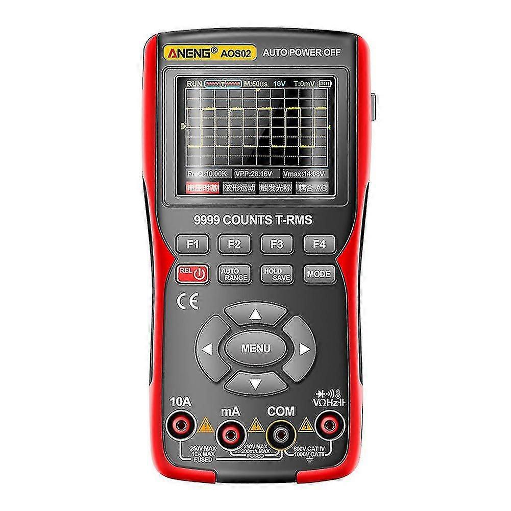 Aos02 2 In 1 Digital Oscilloscope Professional Transistor Test ...