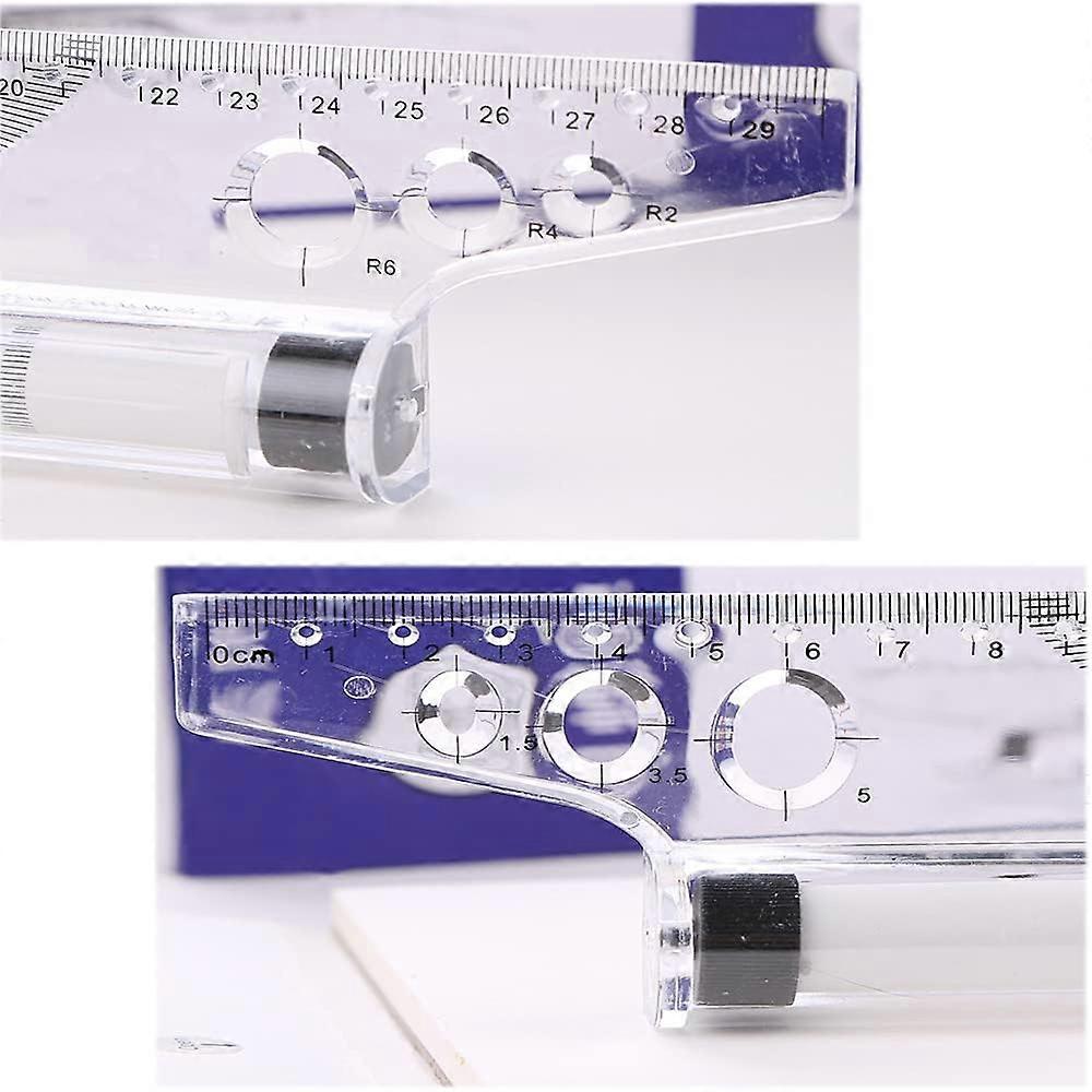 Haihaz,Parallel Roller Ruler,Rolling Parallel Ruler 30,Parallel Drawing ...