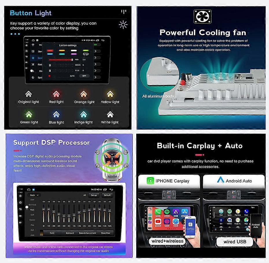 Auto Multimedia GPS Navigation Car Radio Android 11 8+128G For LADA ...