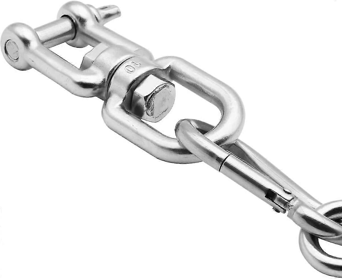Swivel Shackle Anchor Swivel M6, 4pcs 316 Stainless Steel Swivel Snap D ...