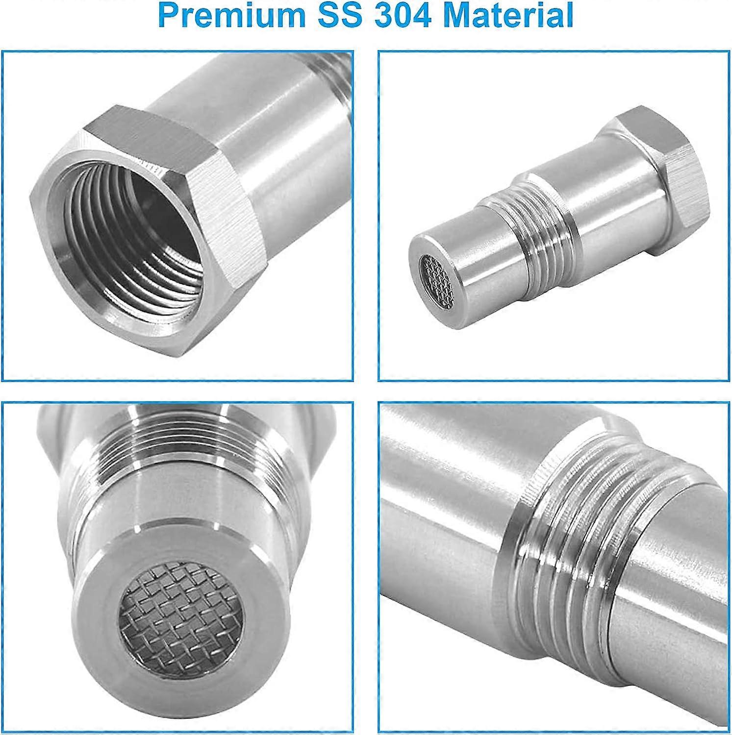 2Pcs Oxygen Extender Sensor Extension Spacer For Cars Engine Exhaust ...