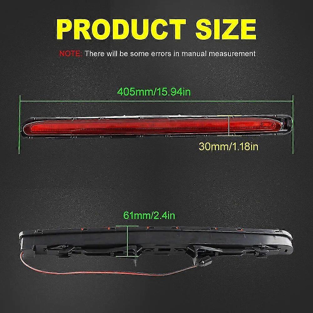 Led Rear Third Red High Mount Tail Brake Stop Light A2118201556 ...