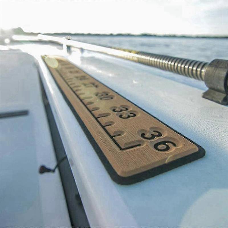 100x15cm Eva Foam Fishing Measuring Sticker Self-adhesive Backing Ruler ...