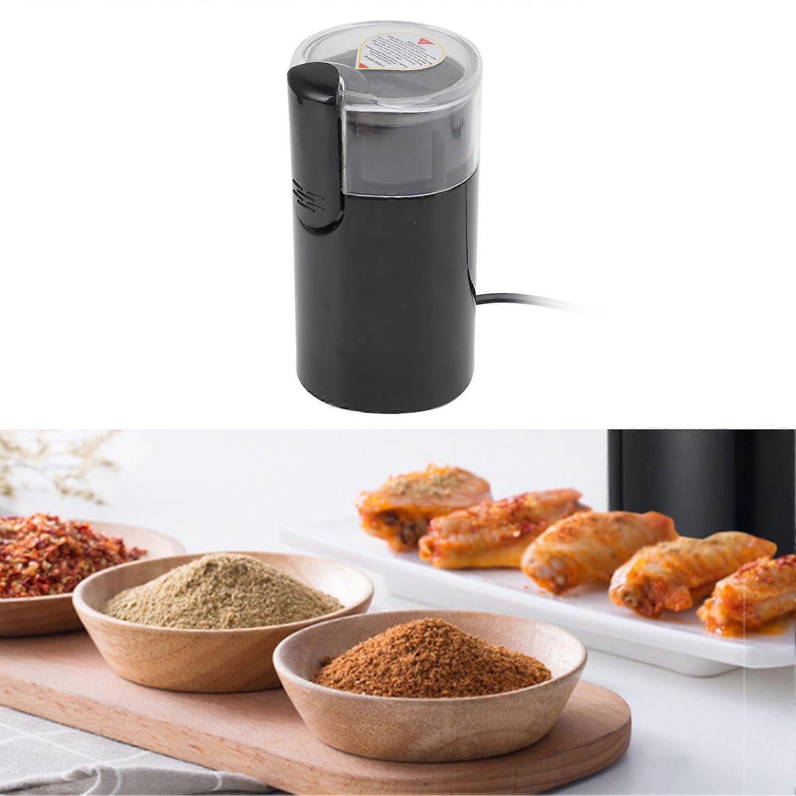 Grain Grinder 50g Black ABS and Stainless Steel 150W Grain Grinder Mill ...