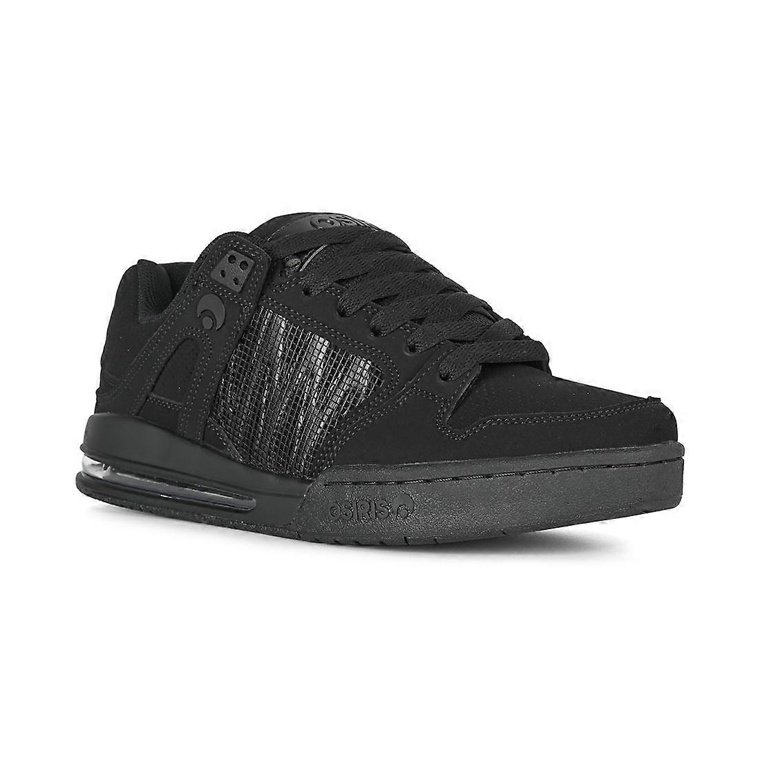 Osiris Pixel Skate Shoes - Black/Black/Black | Fruugo UK