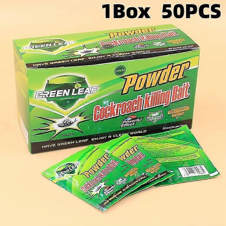 50pack Cockroach Killing Bait Insect Eradication Powder Ant/cockroach ...