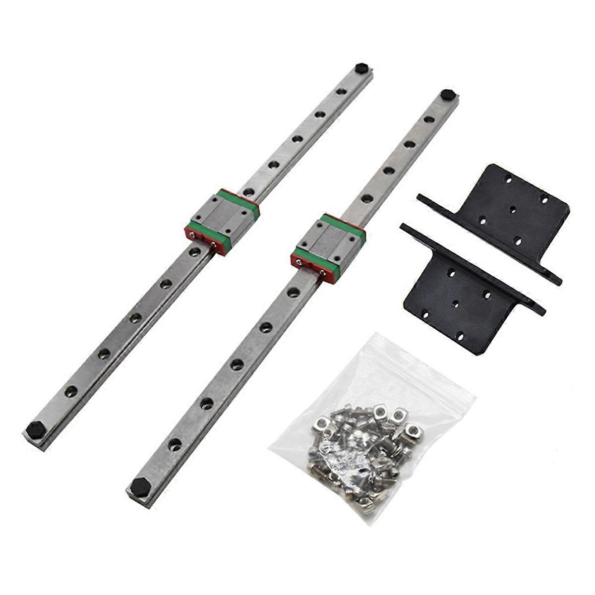 Y-Axis Linear Rail Kit 3D Printer Part Dual MGN12H Rail for 3 V2 3D ...
