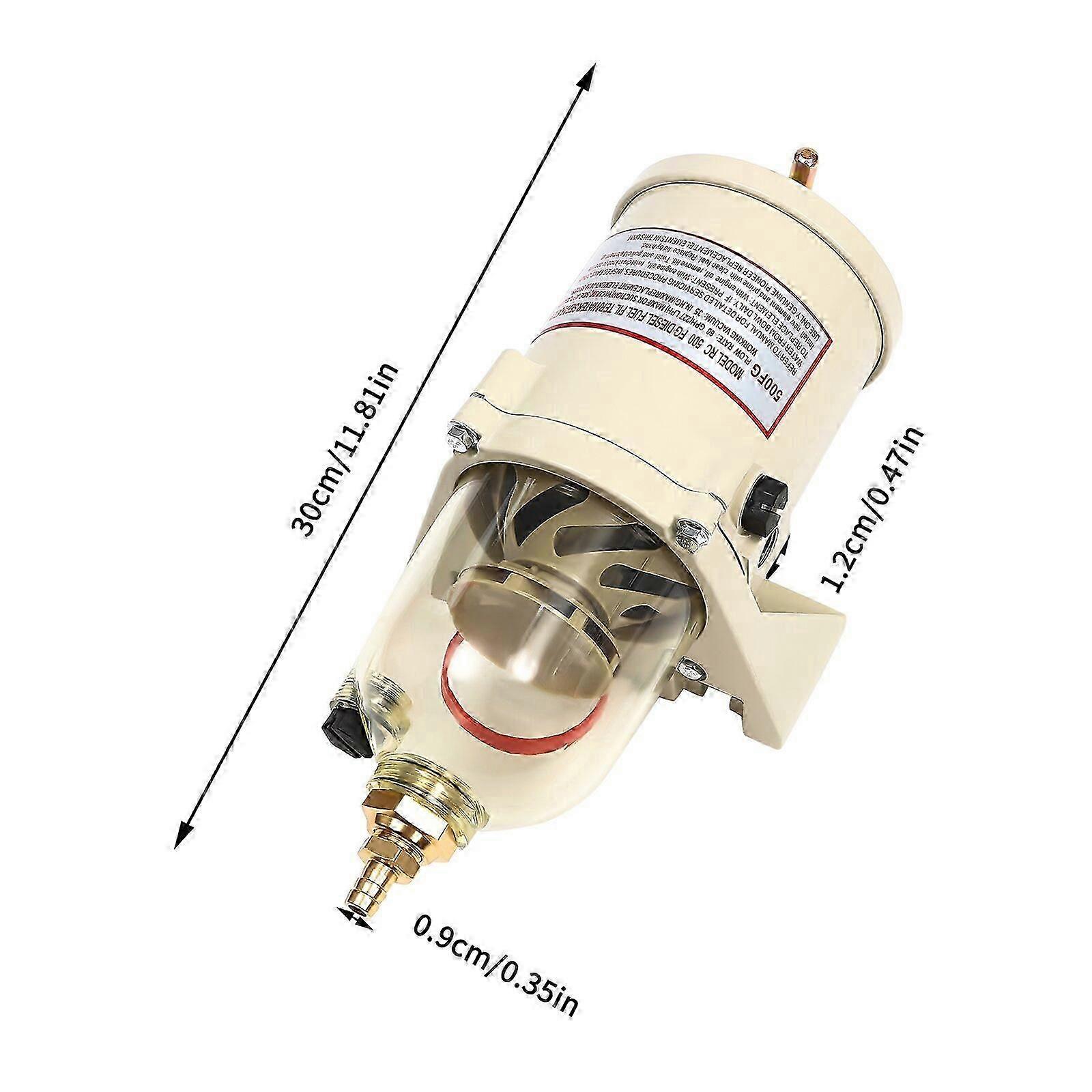 500FG 500FH Marine Fuel Filter Oil Water Separator-Yvan | Fruugo UK