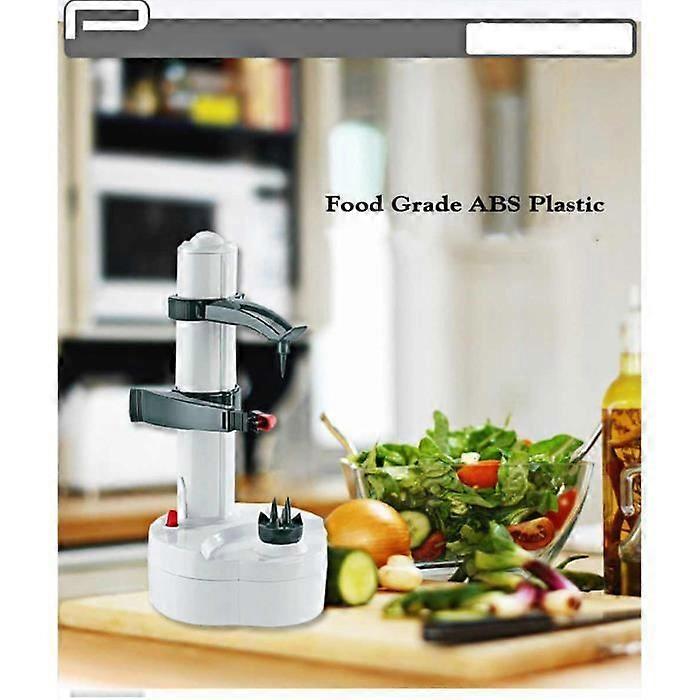 Electric Potato Peeler, 2 Extra Blades, Automatic Rotating Fruit and ...