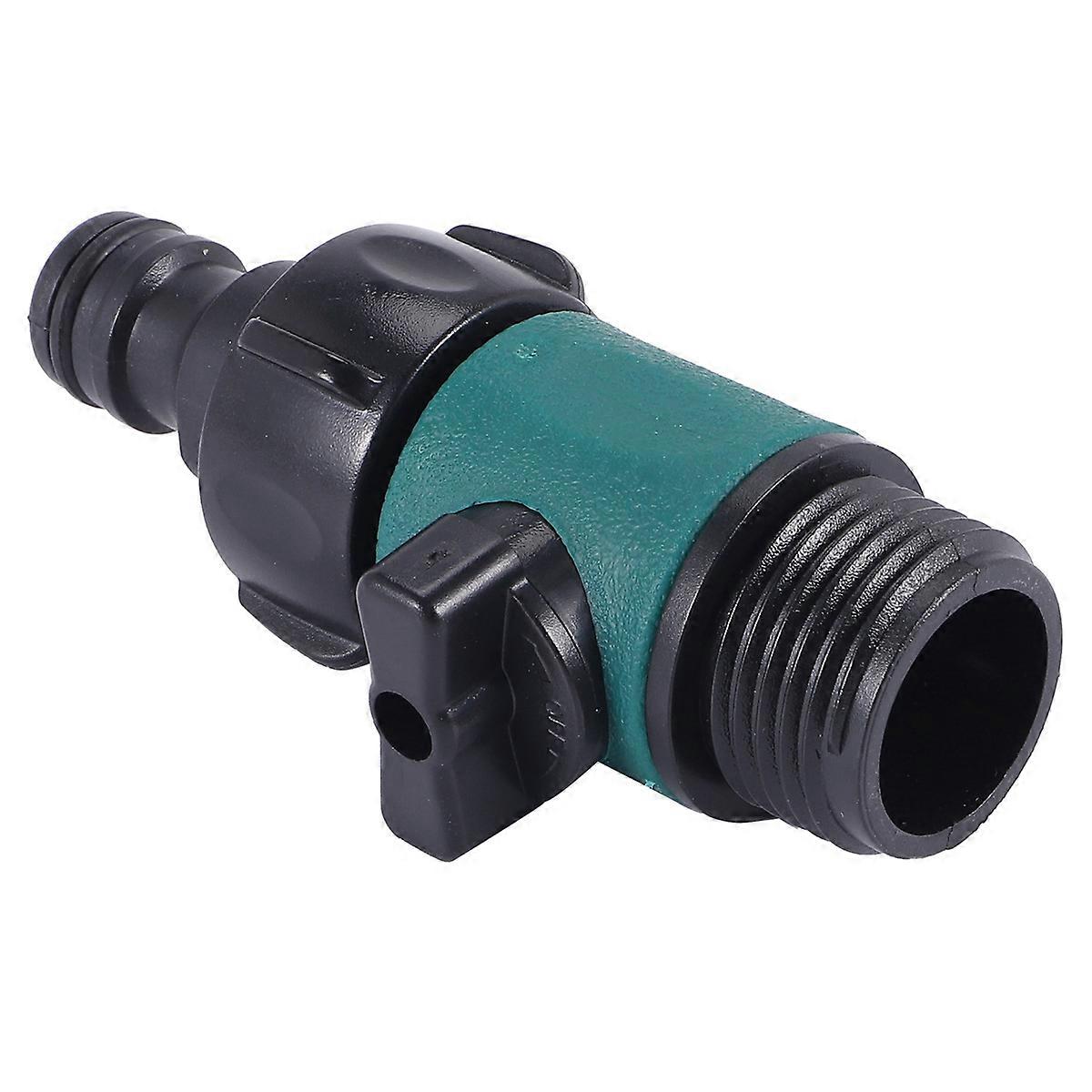 Plastic Valve with 3/4 Inch Male Thread Quick Connector Car Wash Garden ...