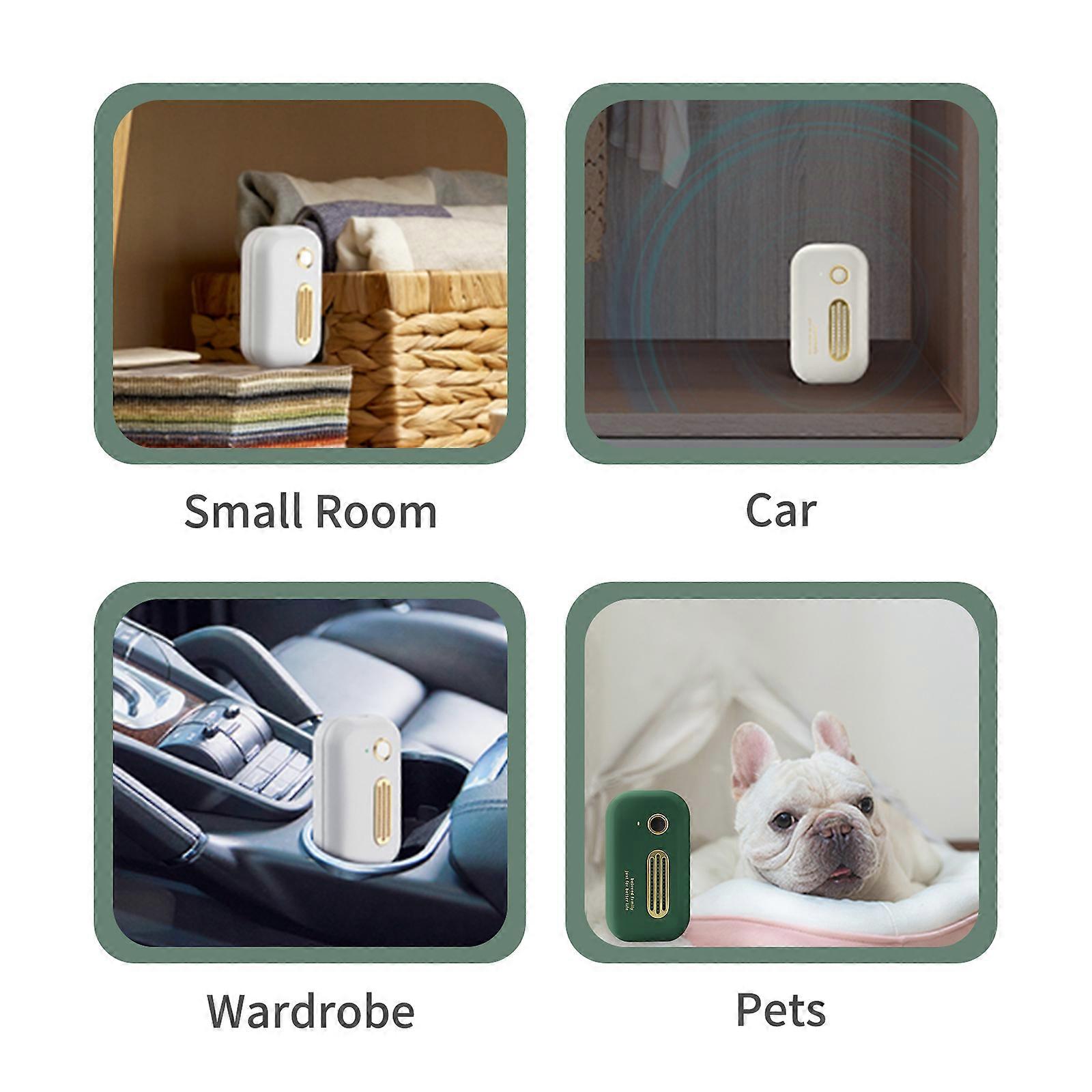 Ozone Air Purifier Rechargeable Ozone Machine Mini Odor Eliminator USB ...