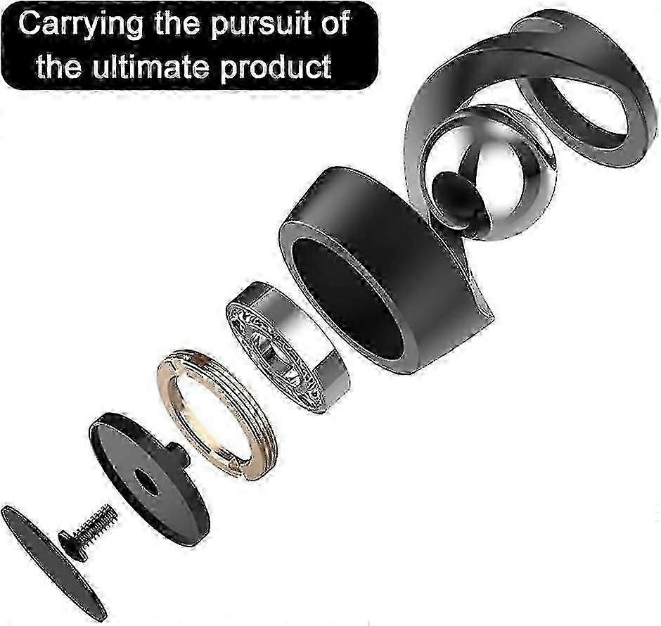 Gravity Defying Kinetic Desk Toy, Desktop Suspended Gyroscope, Optical ...