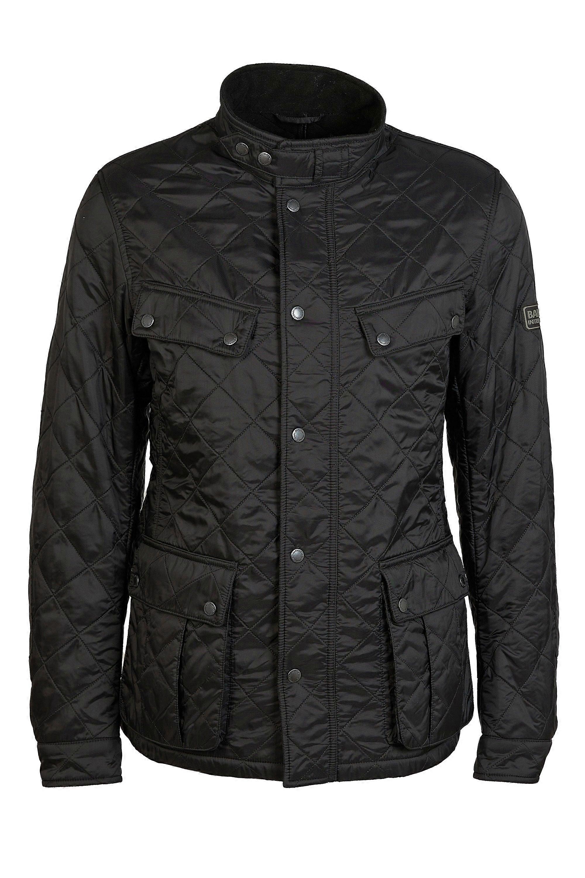 Barbour International Tourer Ariel Polarquilt Jacket Black | Fruugo UK