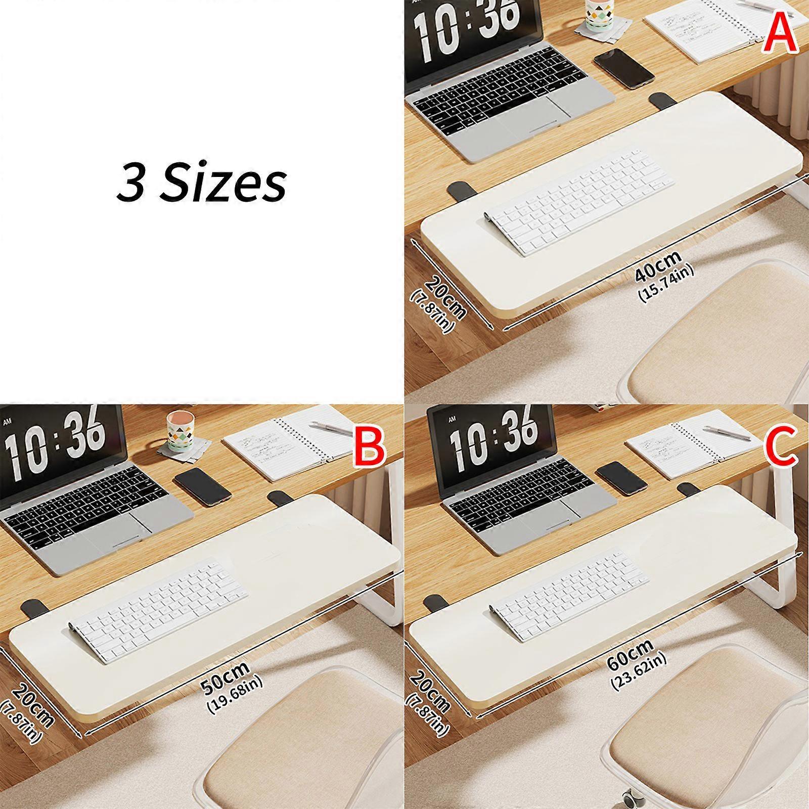 Foldable Desk Extender Wrist Support Arm Rest Office Keyboard Tray ...