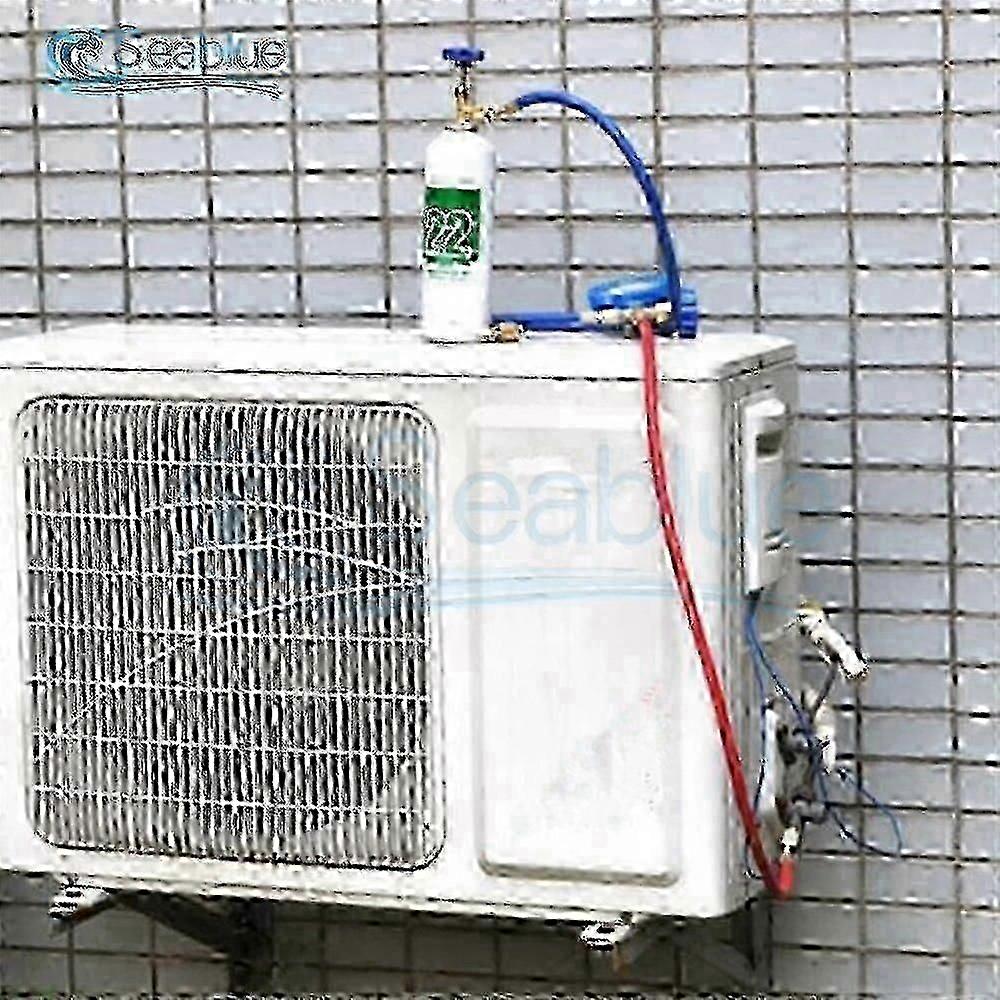 R410a Refrigerant Gas with Adapter and Filling Kit for Car AC Charging ...