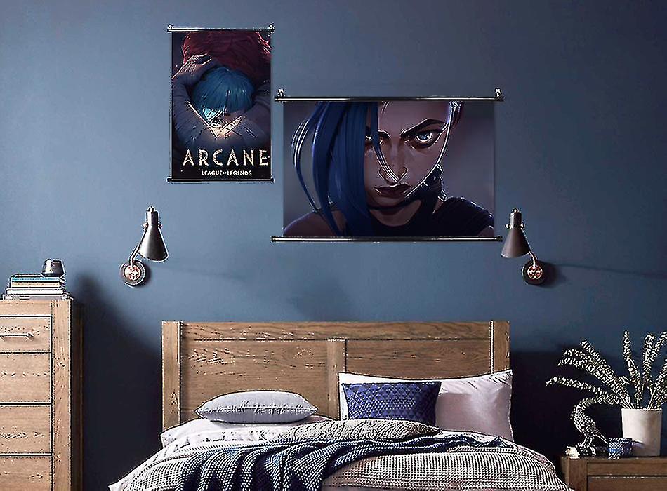 League Of Legends Arcane Peripheral Poster Mural Furniture Decoration ...