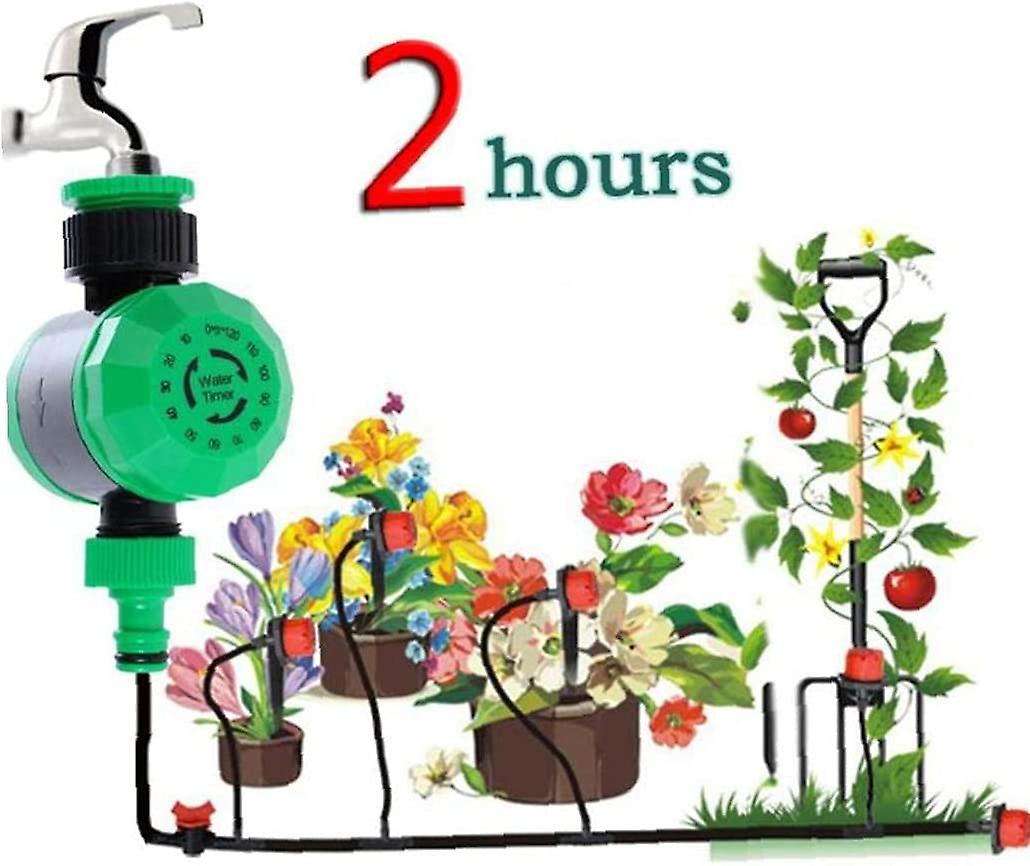 2024 2 Hours Garden Automatic Watering Timer Mechanical Water Timer ...