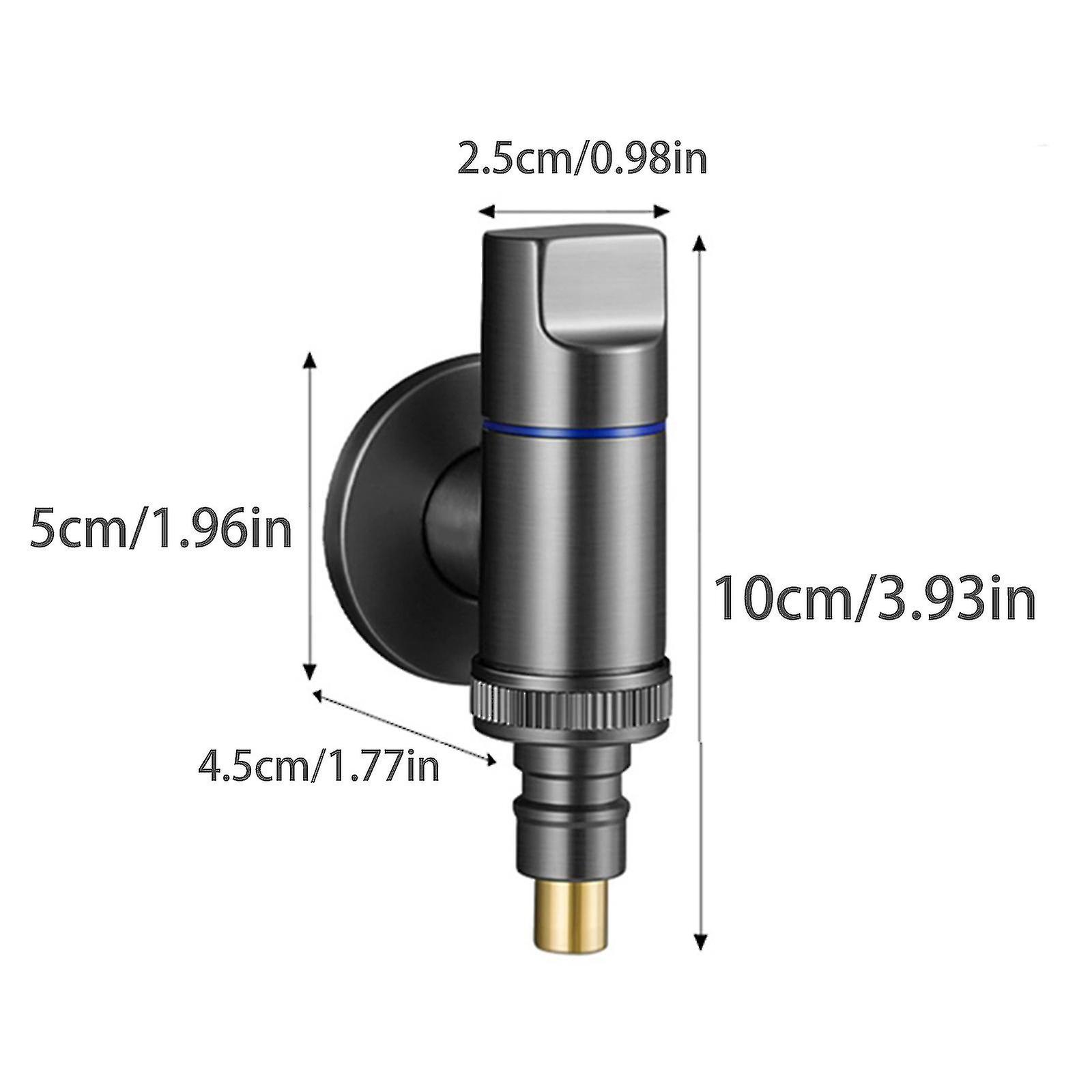 Washing Machine Faucet, Automatic Stop Valve, Brass Faucet, Washing ...