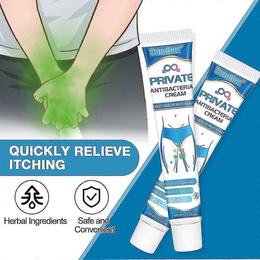 Men's Anti-itch Cream, Private Care Cream, Anti-bacterial, Anti-itch And Deodorant 20g | Fruugo NL