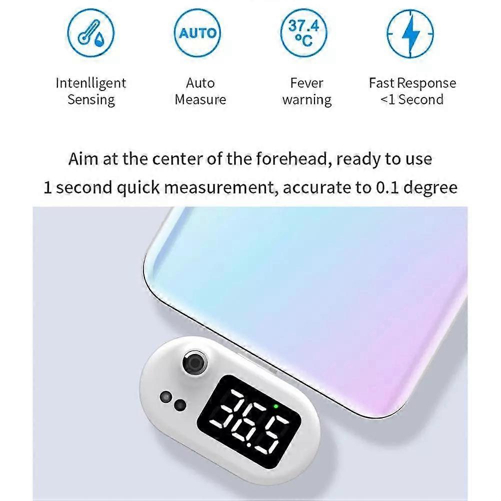 Non-Contact Infrared USB Smart Thermometer for Cell Phone - Portable ...