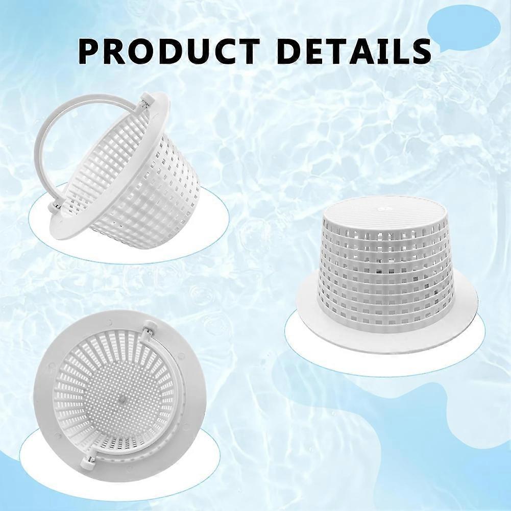Swimming Pool Skimmer Replacement Basket with Handle, 3Pack - Above ...
