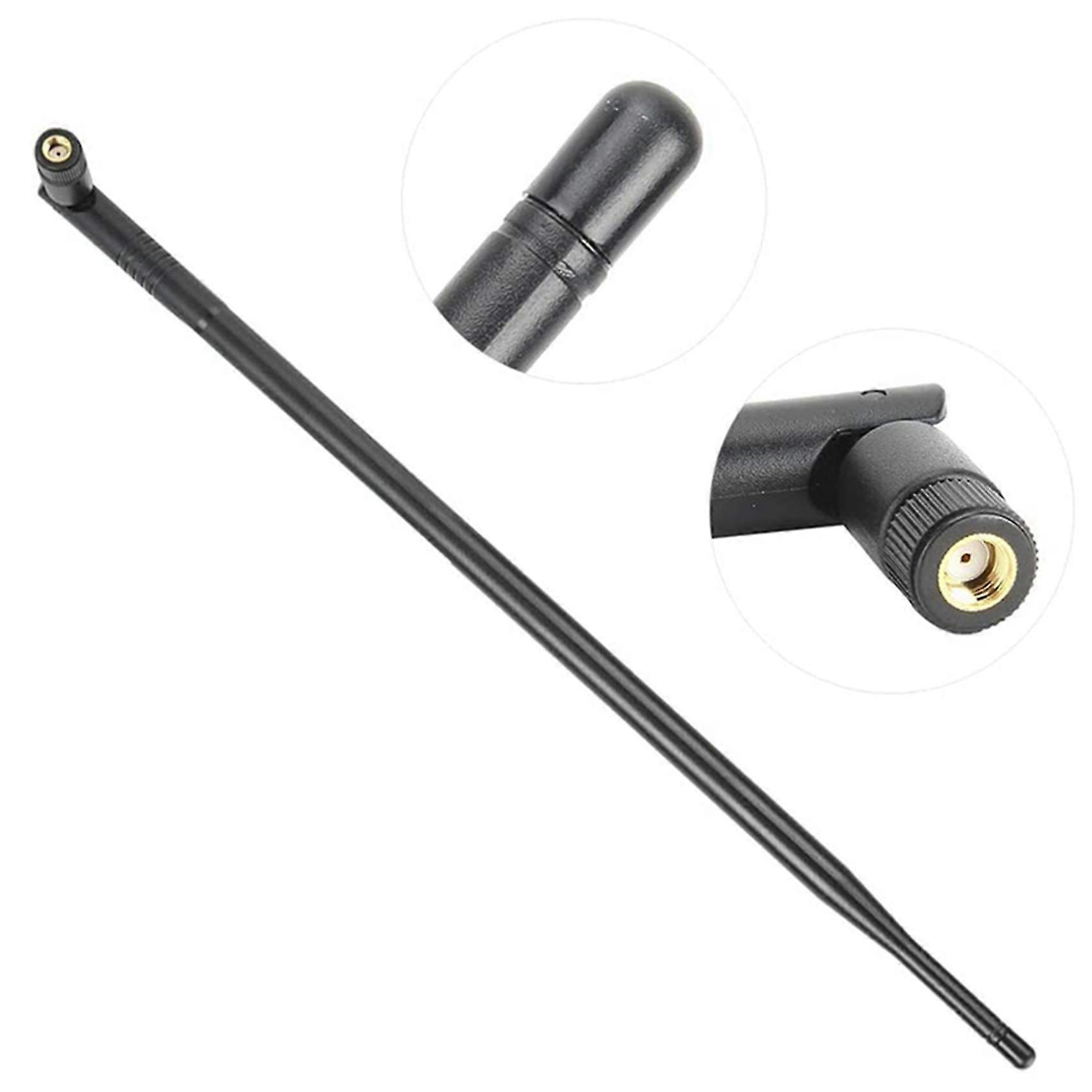 2x 12dbi Wifi Antenna, 2.4g/5g Dual Band High Gain Long Range Wifi Antenna With Rpsma Connector ...