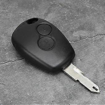 Car 2 Button Key Fob Case Remote Key Shell Replacement with Key Embryo ...