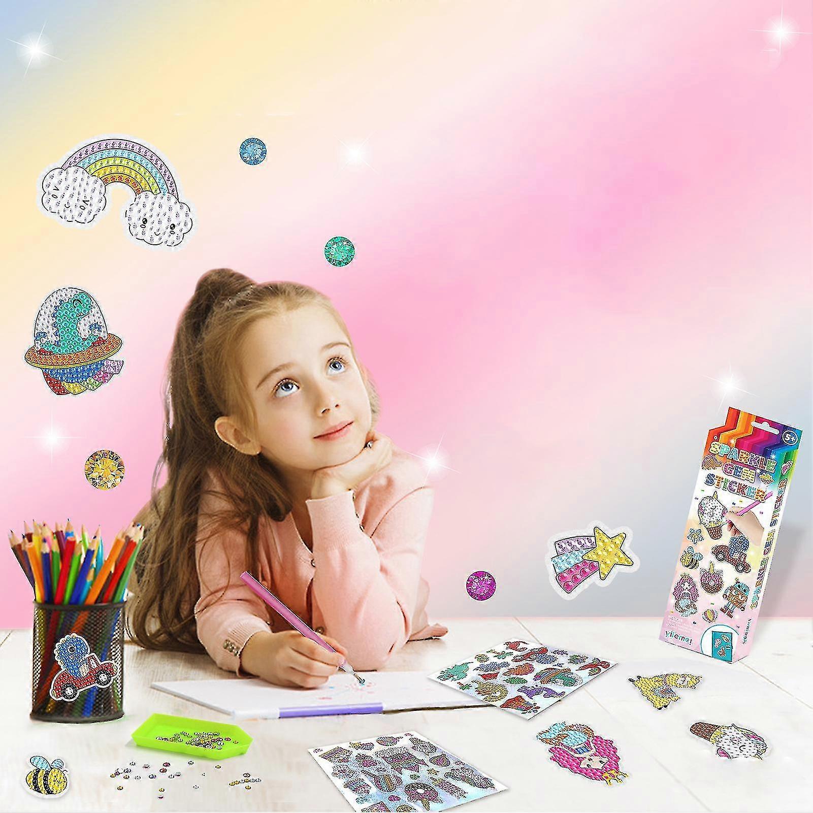 Handmade Diy Creative Diamond Stickers Cute And Fun Animal Cartoon ...